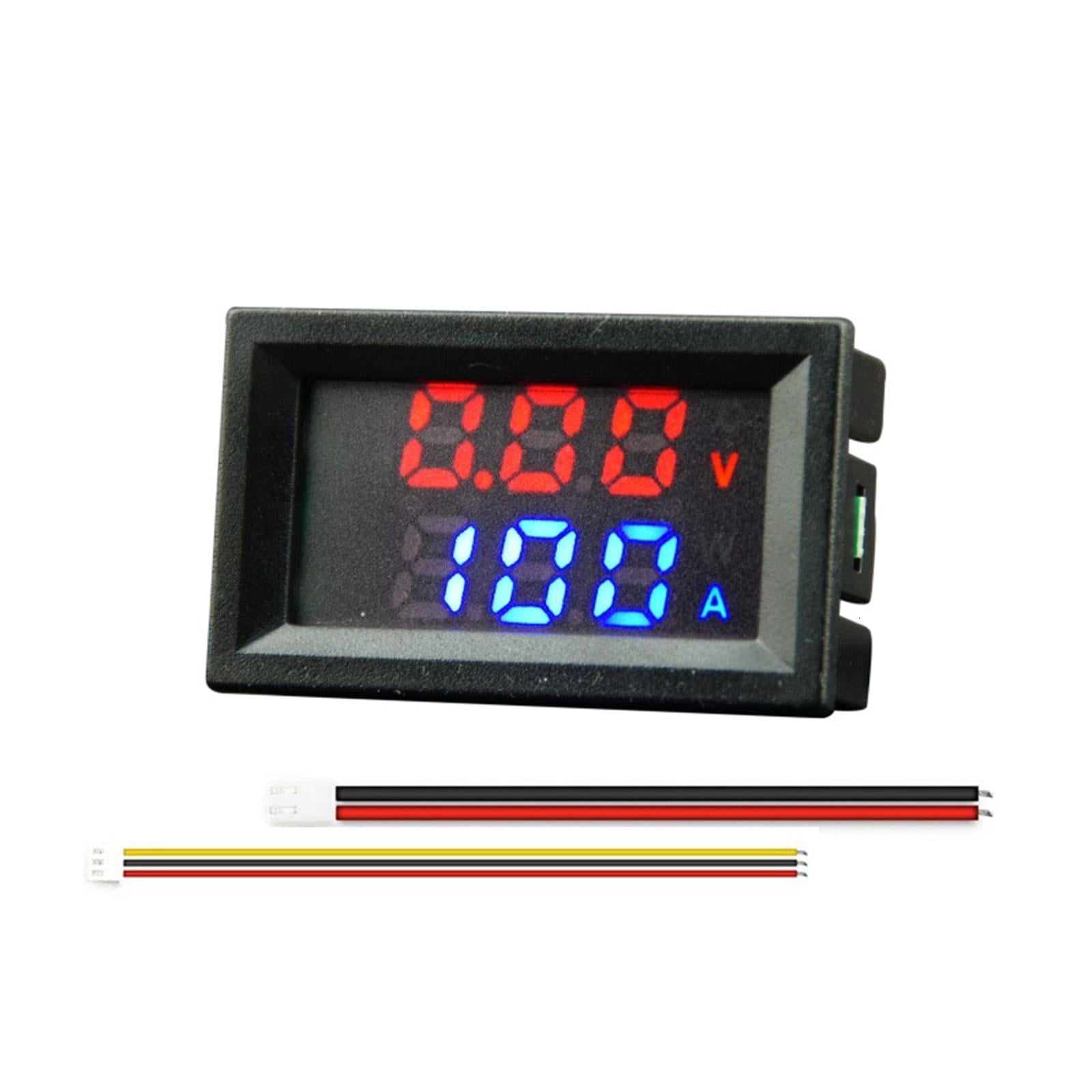 MOMOJIA Voltage Current Power Meter Blue + Red Dual Color Display ...