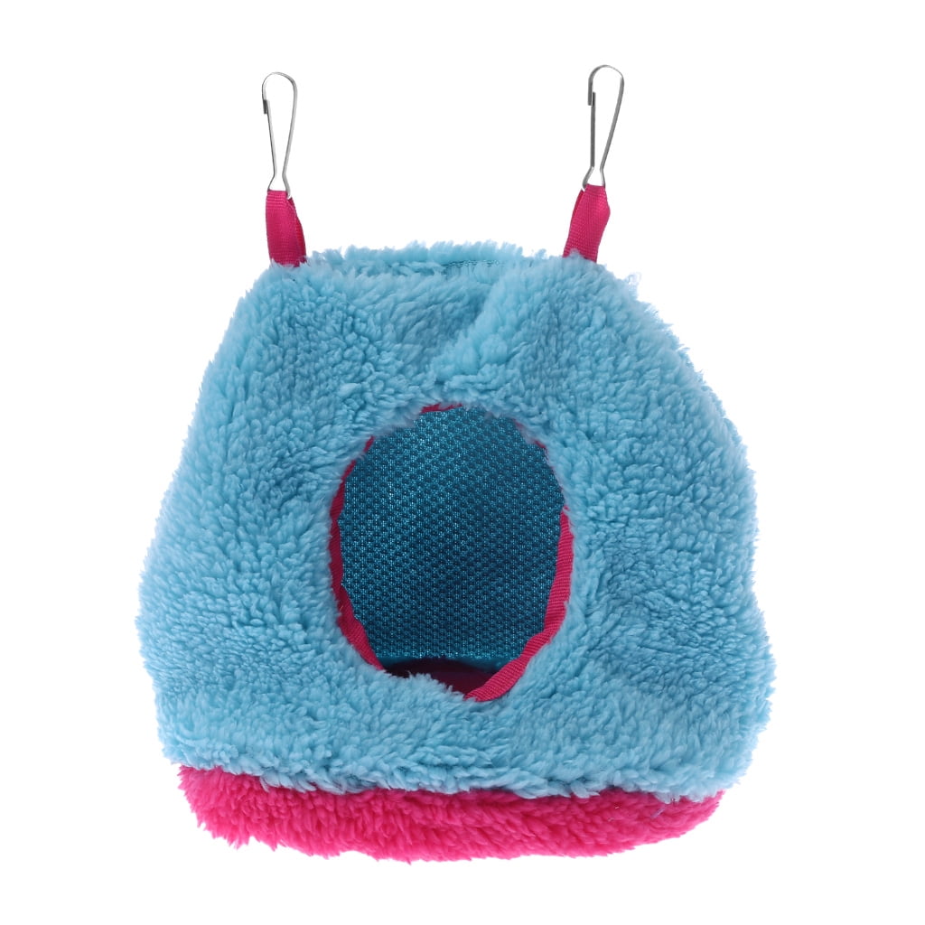 MOMOJIA Warm Bird Nest Parrot Snuggle Hut Hanging Hammock Tent Small ...