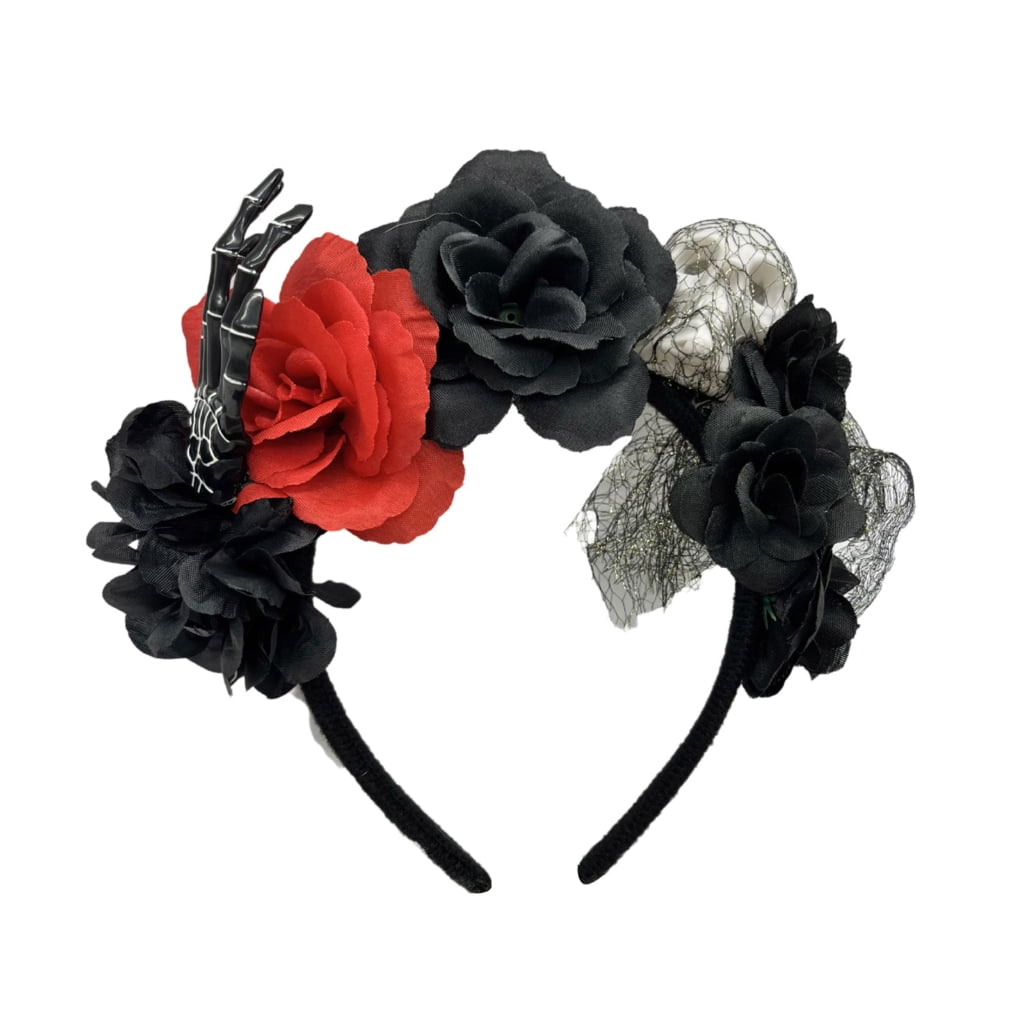 MOMOJIA Washing Face Shower Hairhoop Flower Decoration Headdress Unique ...