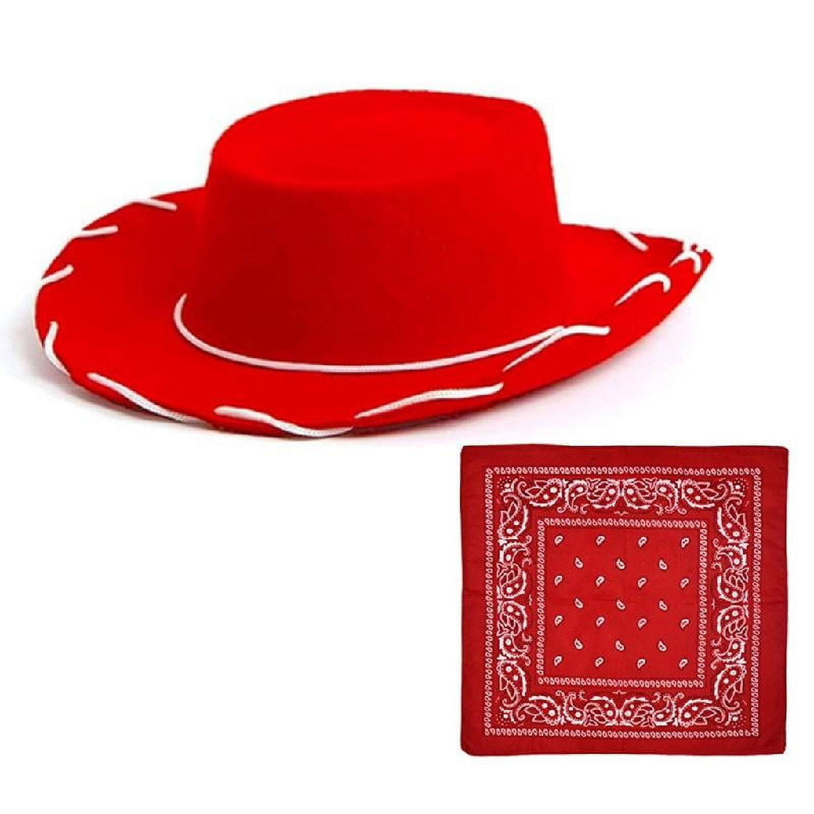 MOMOJIA Wide Border Hat Square Scarf Suit Stage Performances Hat ...