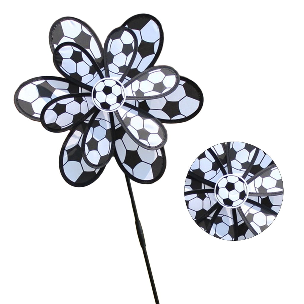MOMOJIA Windmills Eye Catching Colorful Wind Spinners for Outdoor ...