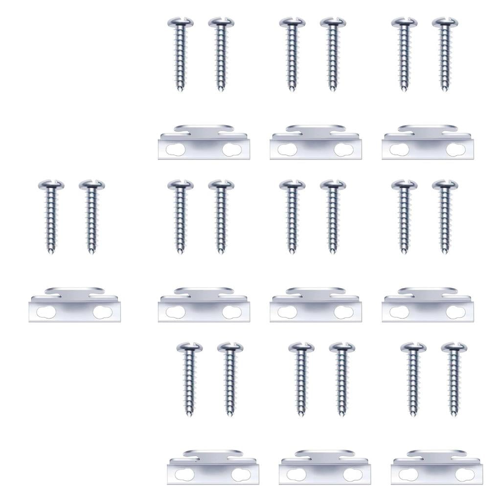MOMOJIA Window Hardware Holders Curtain Rod Support Brackets Spreader ...