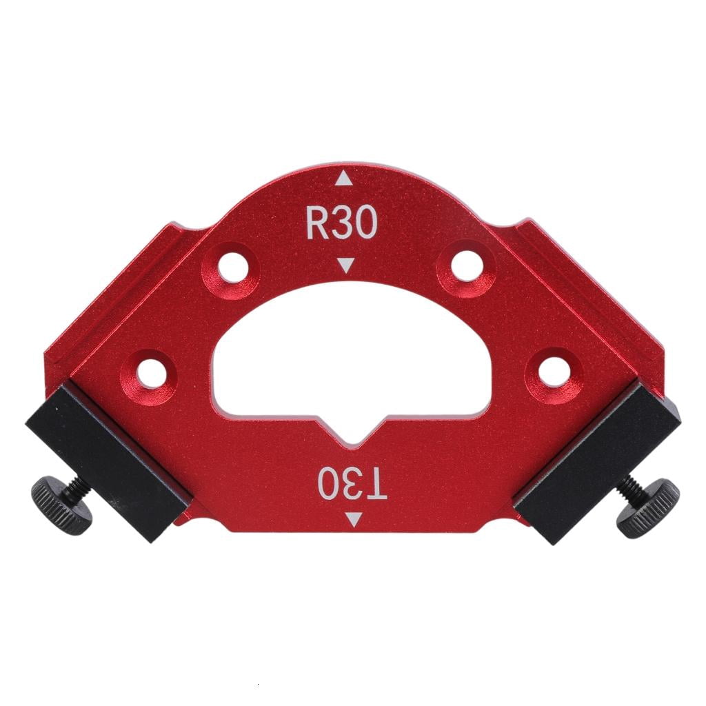 MOMOJIA Woodworking Round Corner Radius Templates Router Table Corner ...
