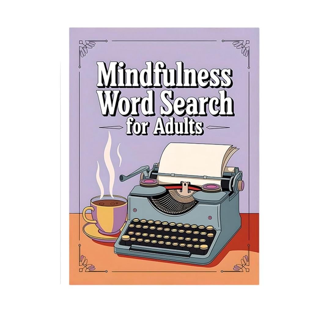 MOMOJIA Word Search Puzzle Book Compacts Design Word Search Notebook ...