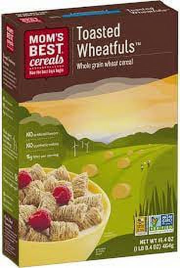 MOMS BEST CEREAL TSTD WHEATFULS 23 OZ - Pack of 12 - Walmart.com