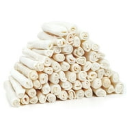 Natural Rawhide Chips for Dogs Bulk Rawhide Dog Treats - Walmart.com