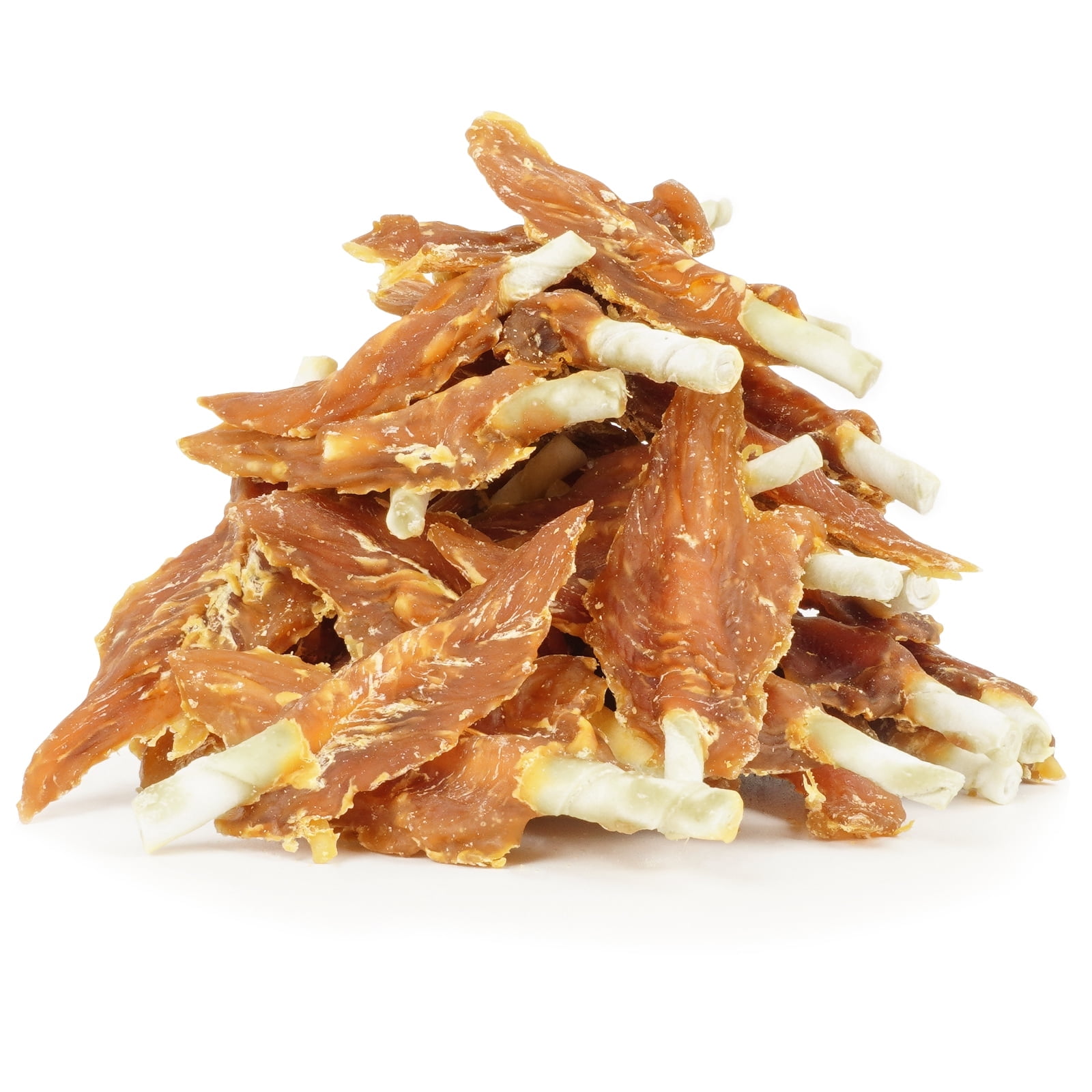 Pet Paradise Chicken Wrapped Rawhide Twist Sticks (4-4.5 inch), Dental ...