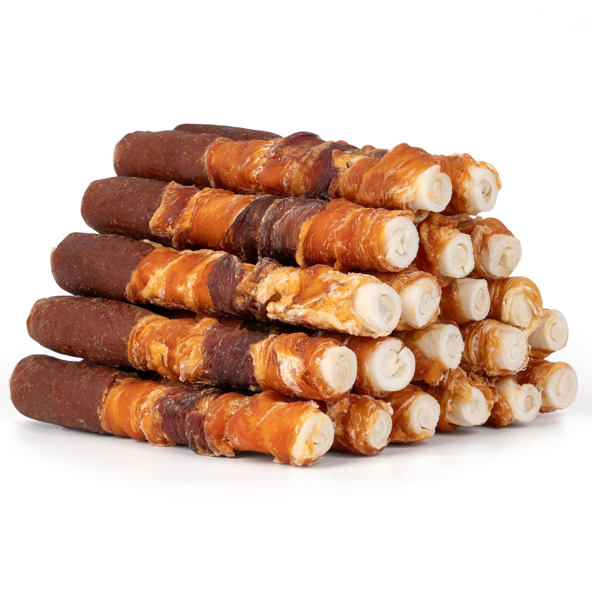 MON2SUN Dog Treats, Triple Flavor 6 Inch Chicken Liver Duck and Chicken ...