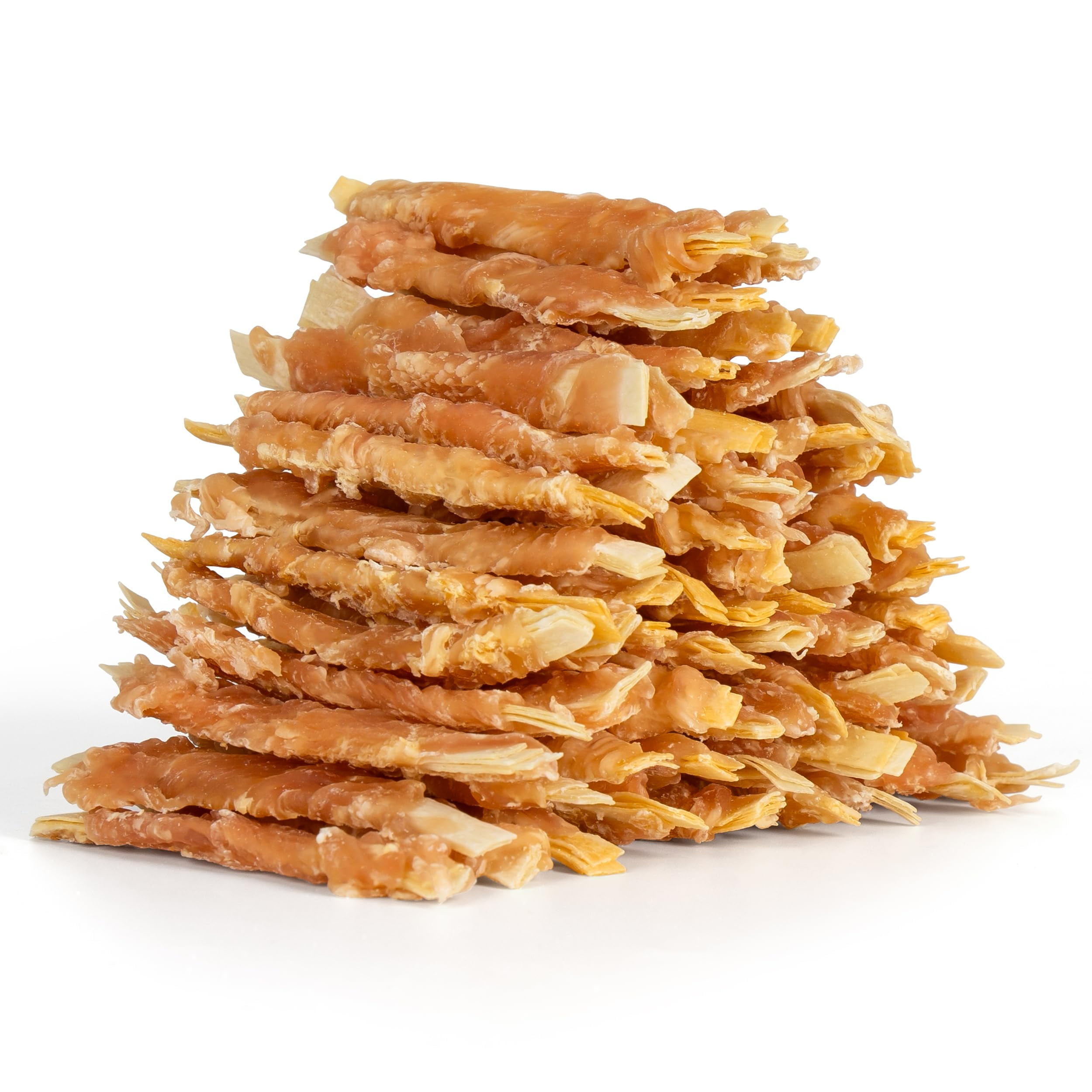 MON2SUN Rawhide Free Dog MSF2 Treats, 4 Inch Chicken Wrapped Cod Fillet ...