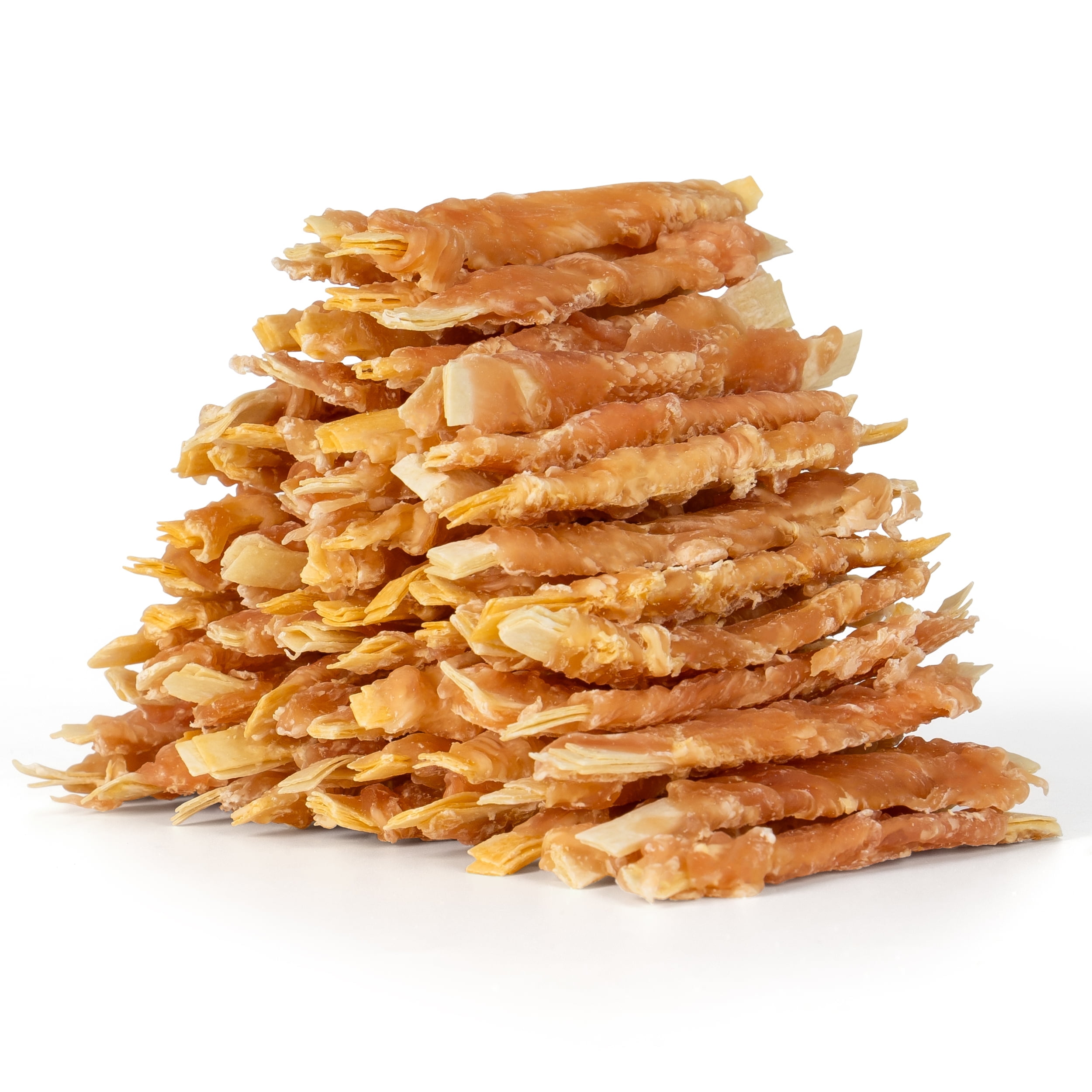 MON2SUN Rawhide Free Dog Treats, 4 Inch Chicken Wrapped Cod Fillet ...