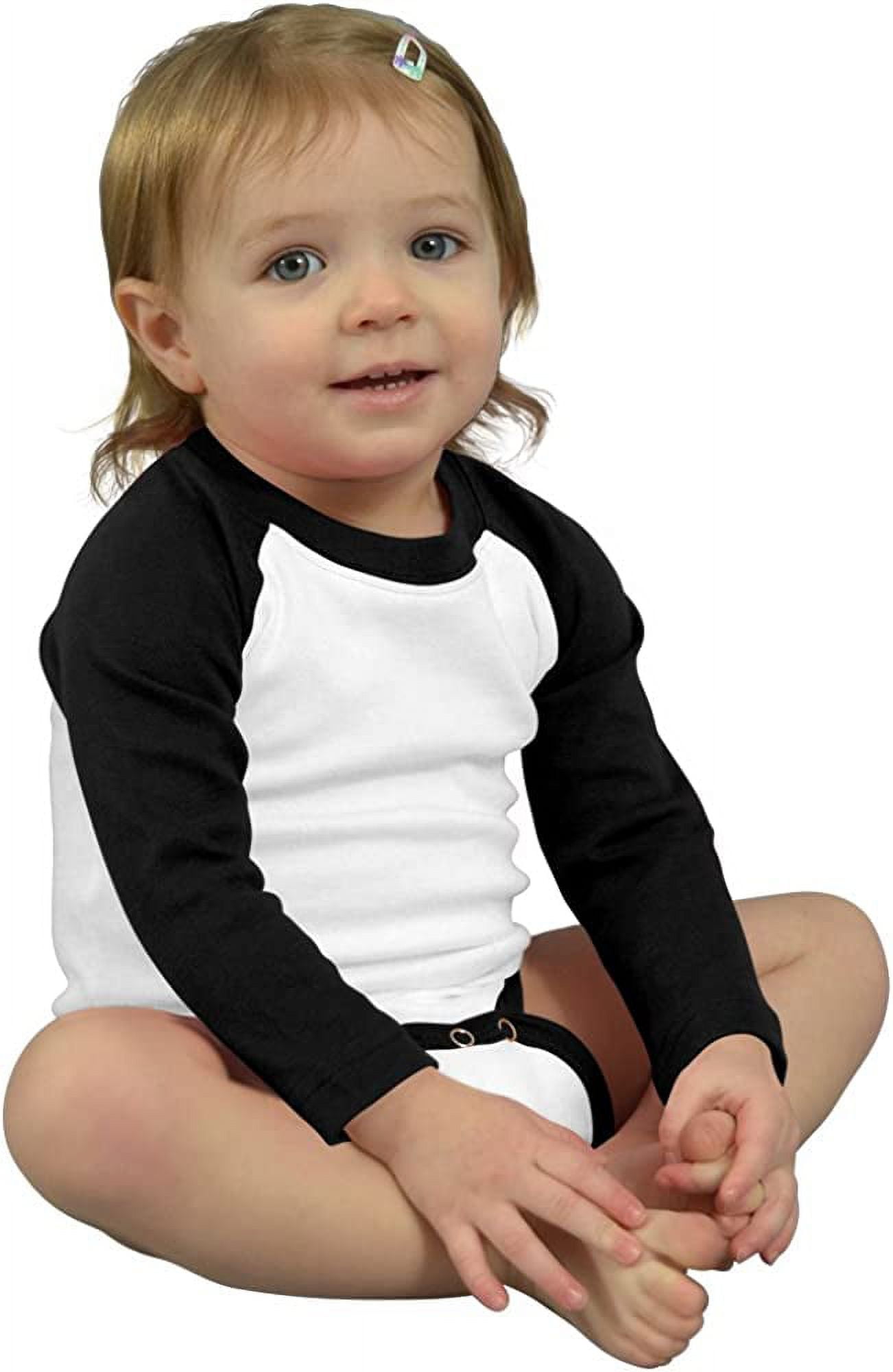 MONAG Long Sleeve Baby Raglan Tee - Walmart.com