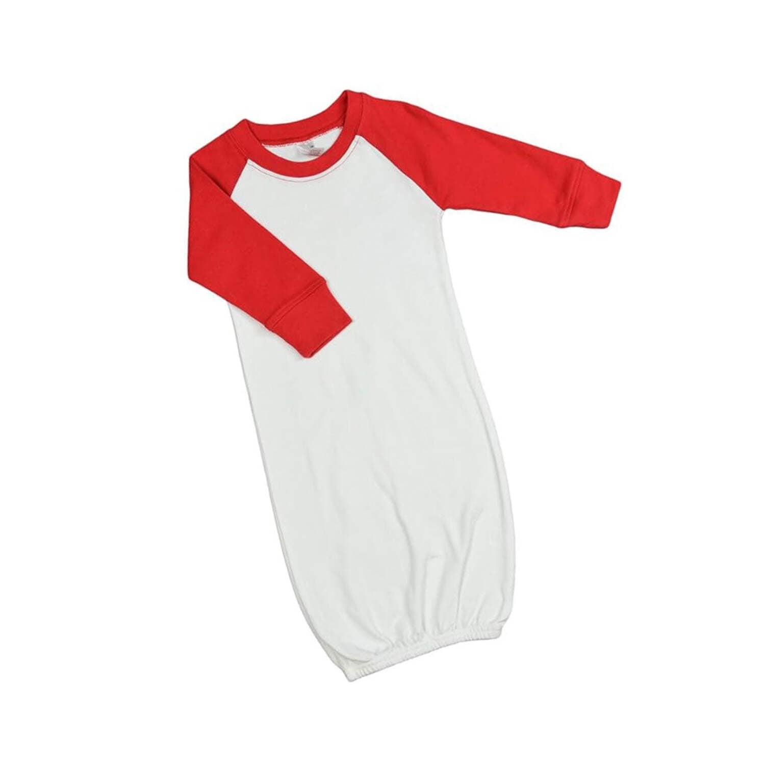 MONAG Long Sleeve Raglan Baby Gown - Walmart.com