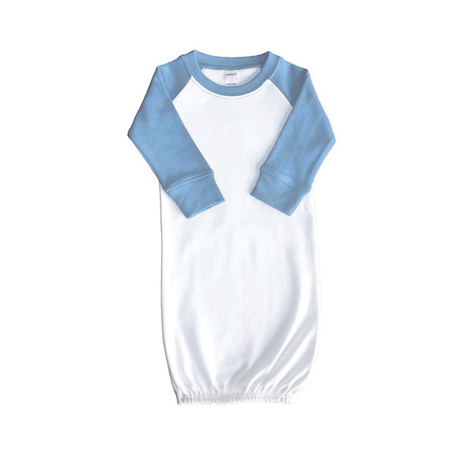 MONAG Long Sleeve Raglan Baby Gown - Walmart.com