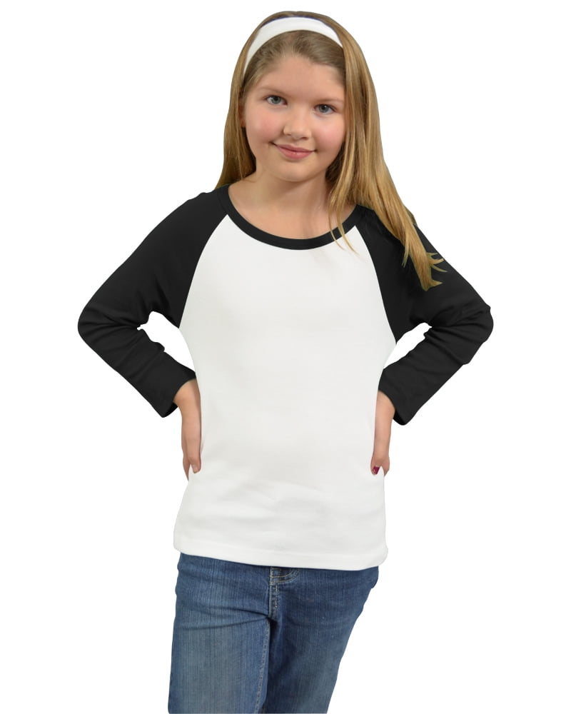 MONAG Long Sleeve Toddler Raglan Tee - Walmart.com