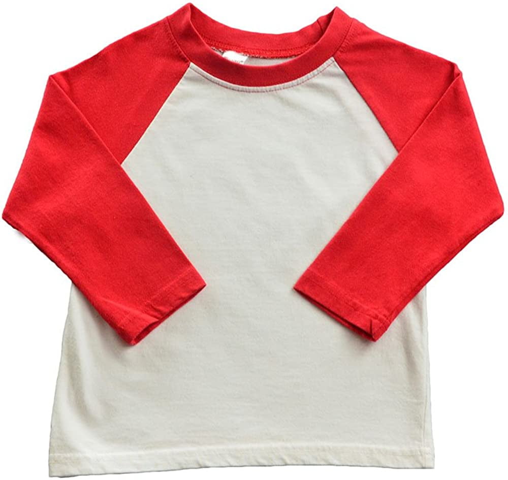 MONAG Long Sleeve Toddler Raglan Tee - Walmart.com