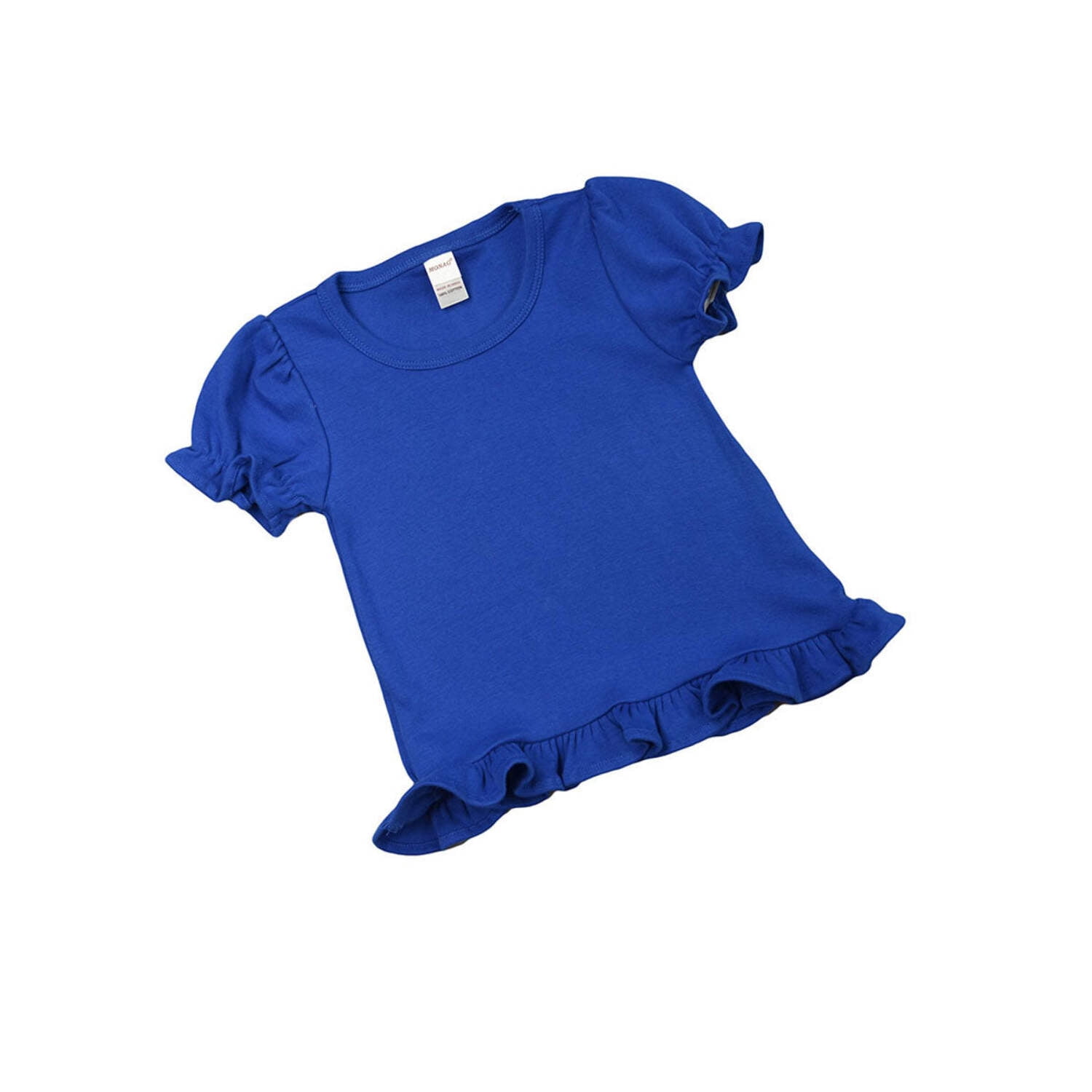 MONAG Toddler Short Sleeve Ruffle Tee - Walmart.com