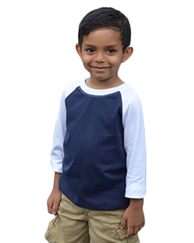 MONAG Toddler Unisex Baseball Raglan Tee - Walmart.com