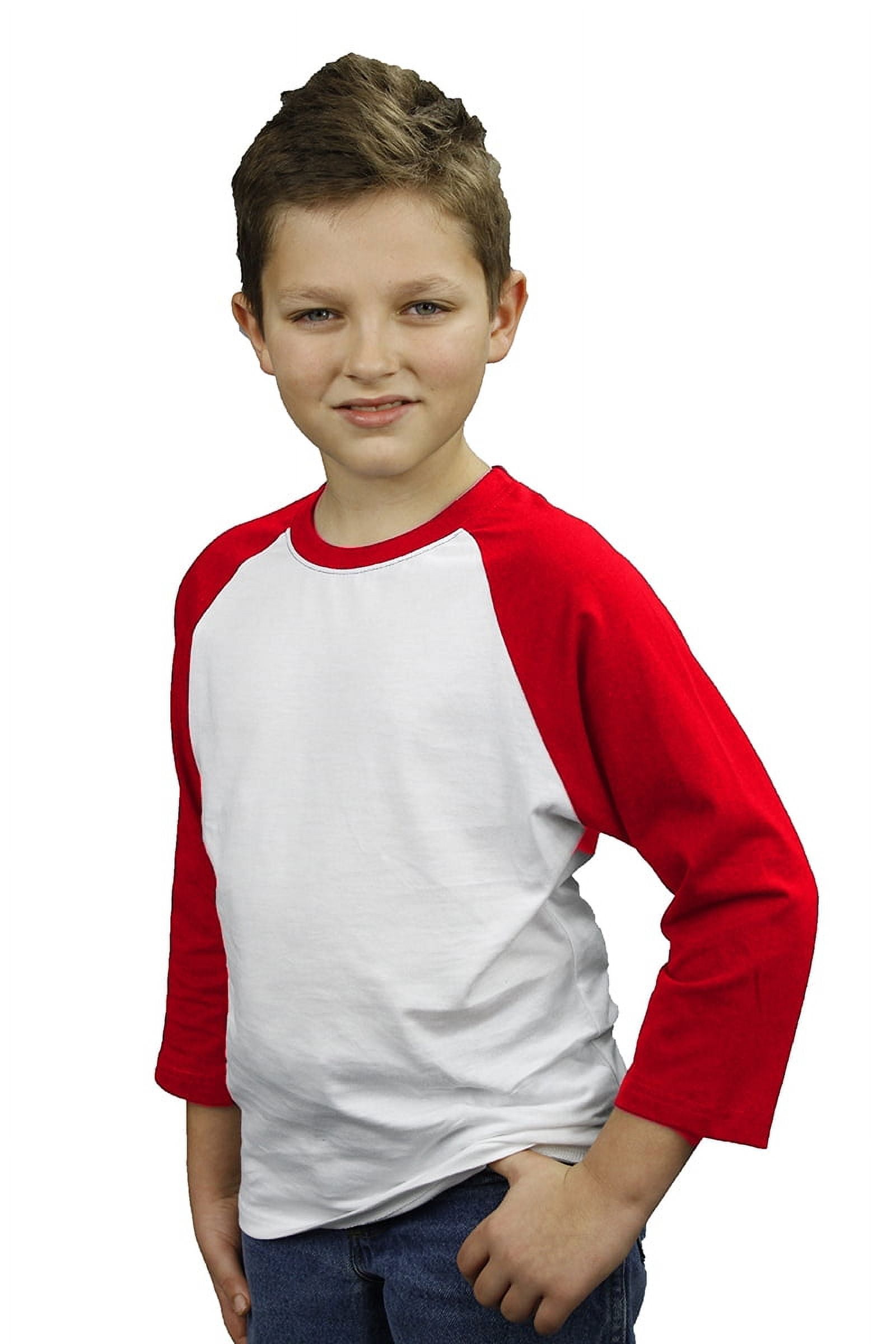 MONAG Youth Unisex Baseball Raglan Tee - Walmart.com