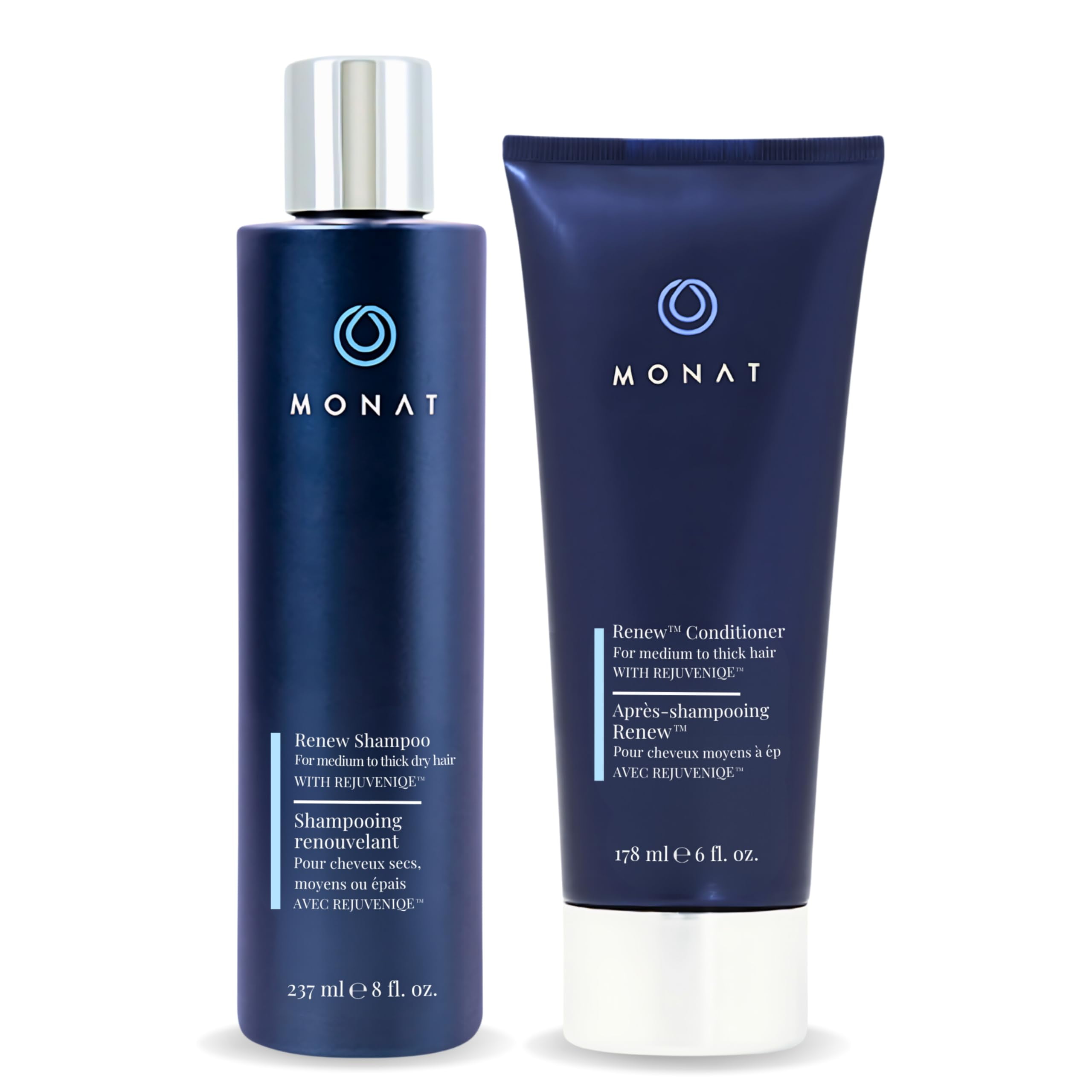 MONAT Renew Duo: Shampoo & Conditioner - Hydrating Hair Care Set for ...