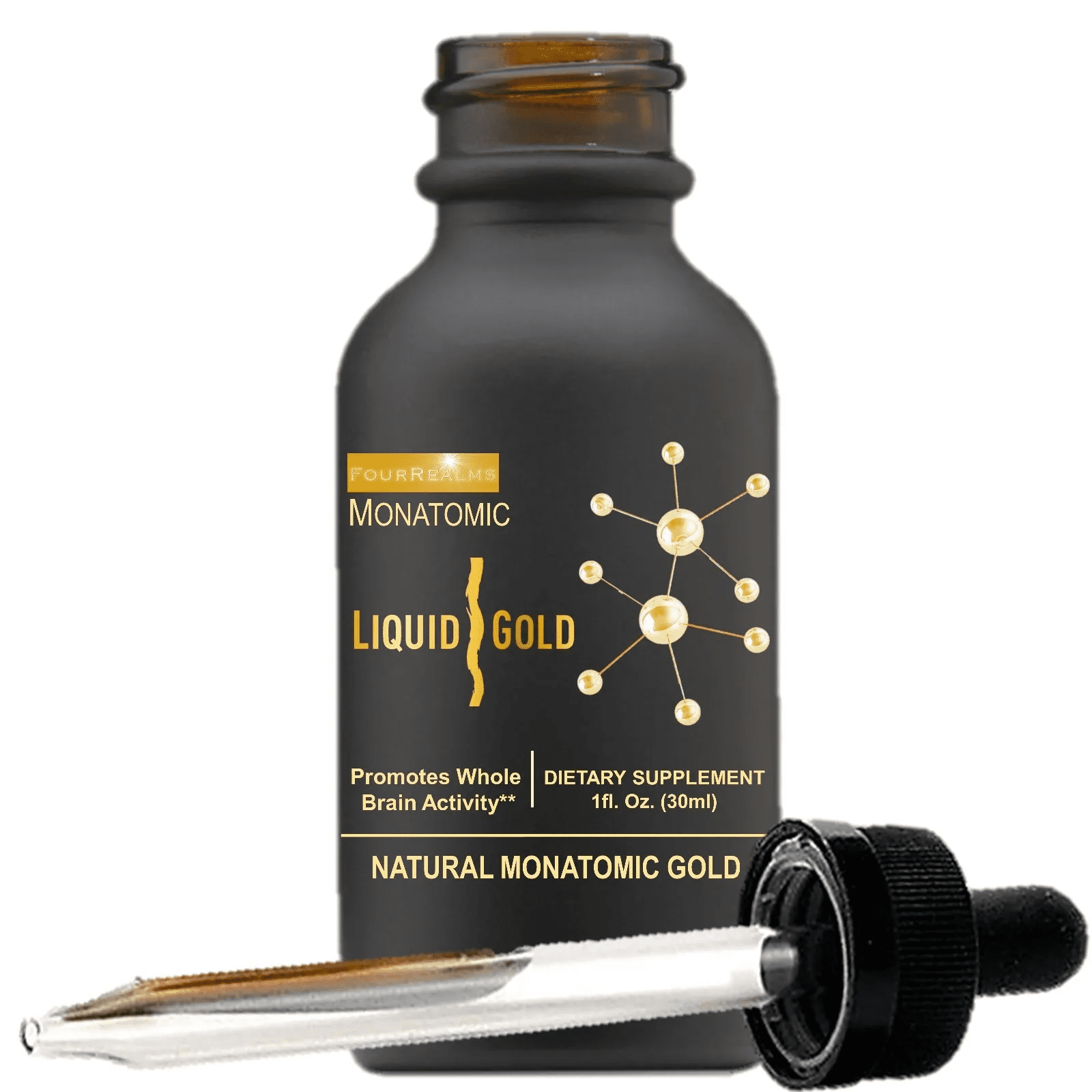 MONATOMIC WHITE POWDER GOLD LIQUID ORMUS 1 fl oz - Walmart.com