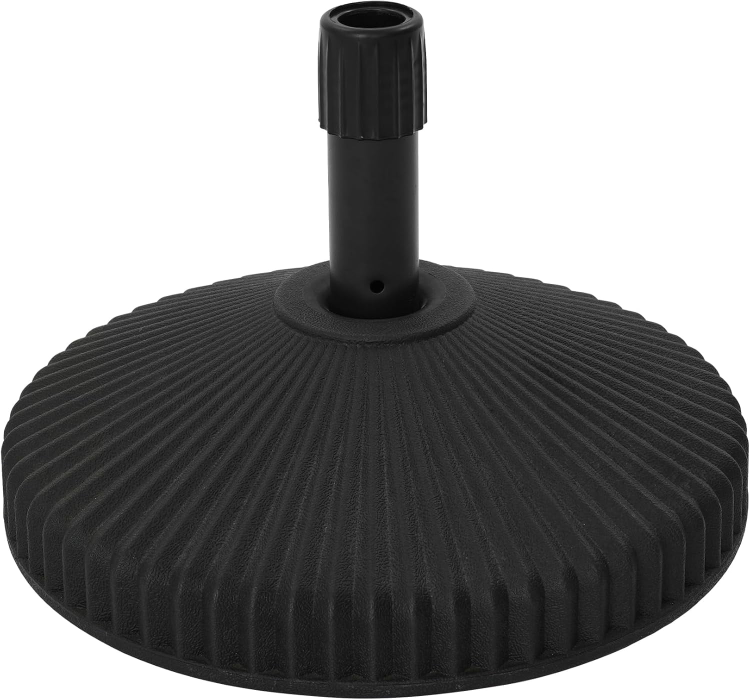 MONDAWE 28-52 LBS Patio Umbrella Base 17 inch Round Water and Sand ...