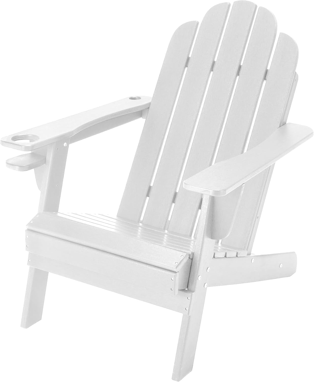 MONDAWE Adirondack Chair Weather Resistant,Plastic Patio Chairs with ...