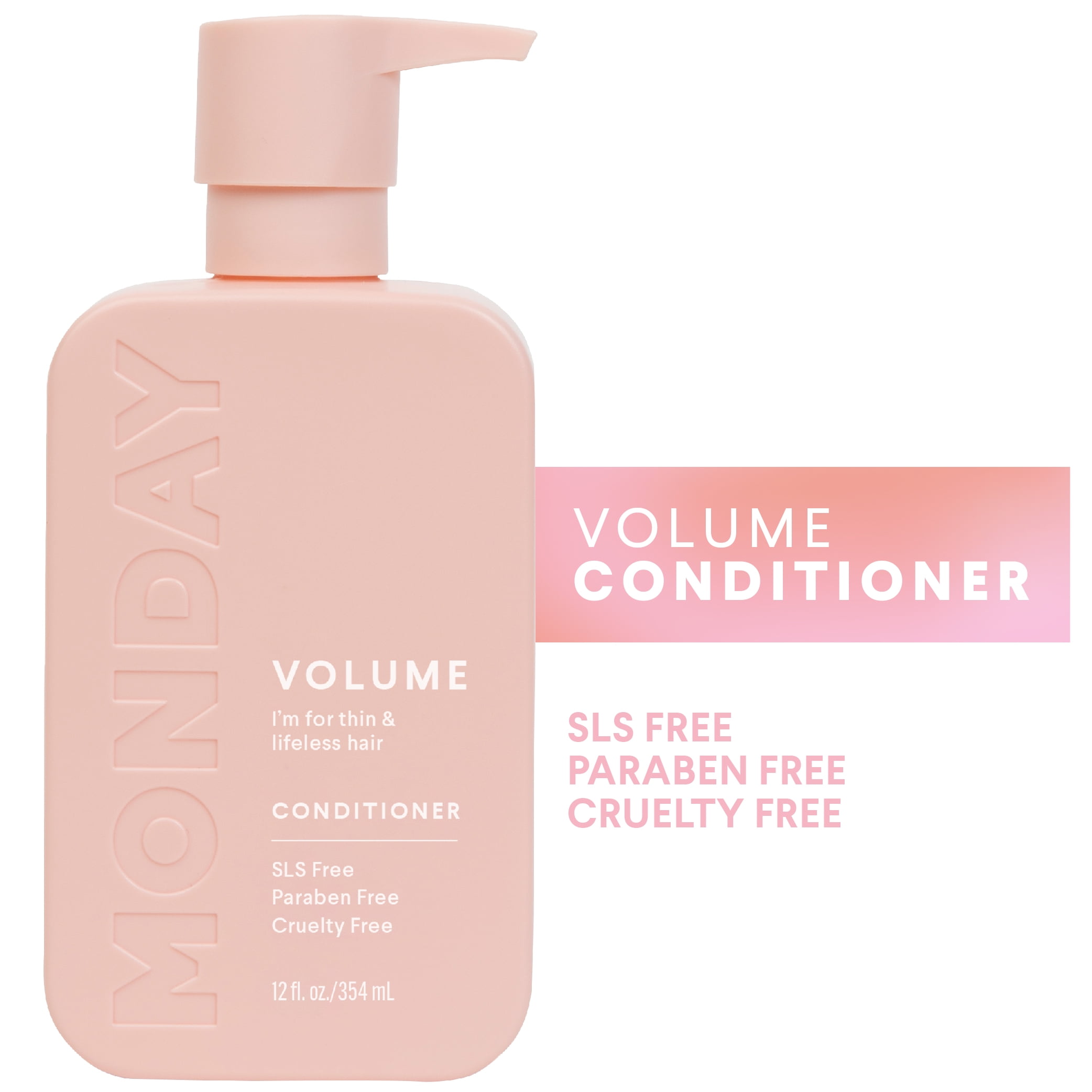 MONDAY Haircare VOLUME Conditioner Sulfate- and Paraben-Free 354ml ...