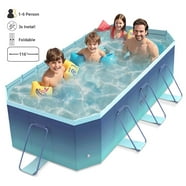 "Hyindoor Foldable Non-Inflatable Pool for Adults & Kids, Anti-Slip ...