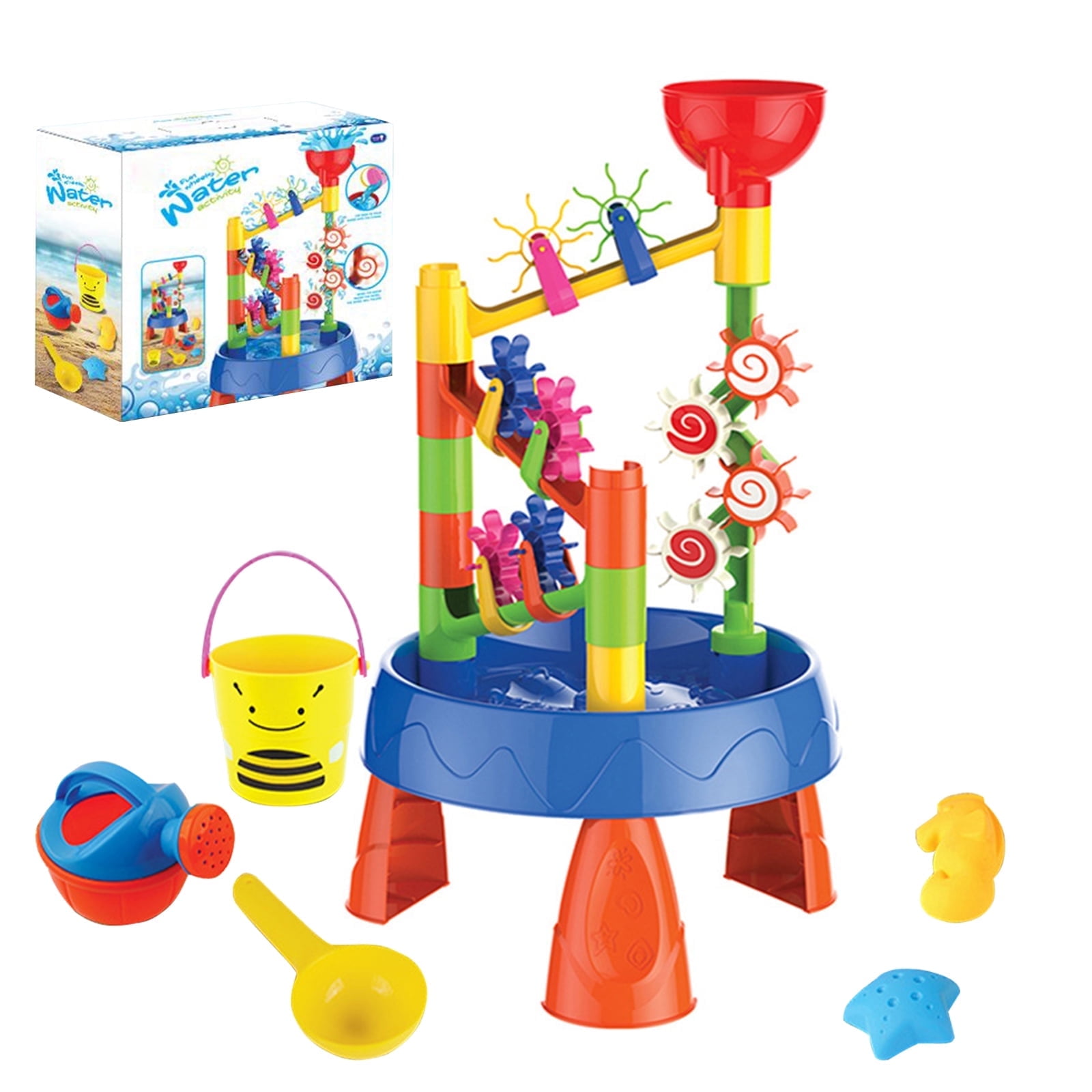 MONEHANE Sand Water Table for Toddlers, Kids Table Activity Sensory ...