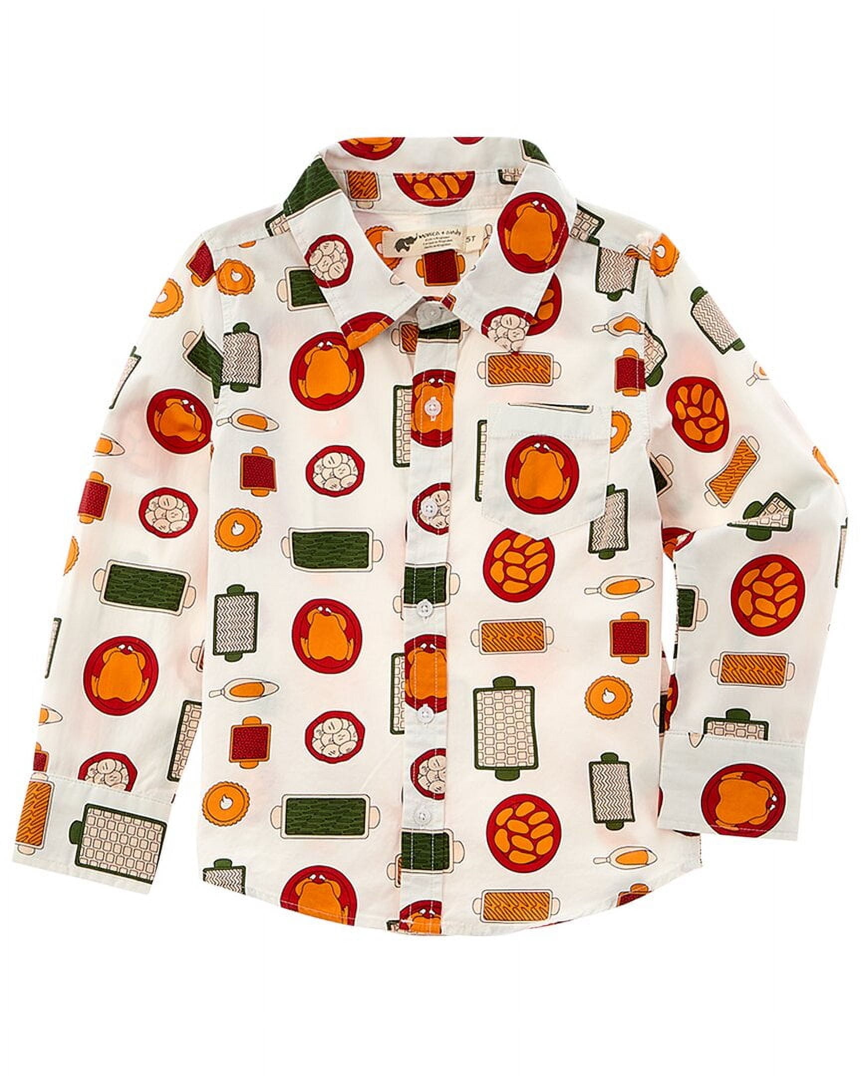 MONICA + ANDY boys Oxford Shirt, 9-12M - Walmart.com