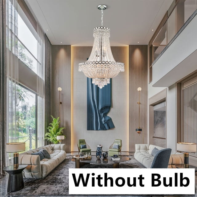 MONIPA 12 Light Round Shape Modern Retro Style Crystal Chandelier ...