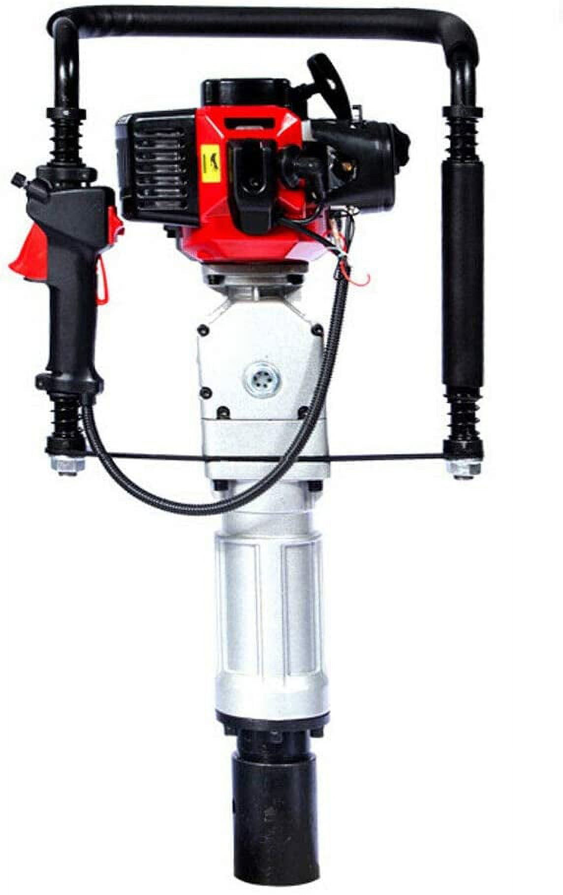MONIPA 2 Stroke 52cc Gasoline Pile Driver Kit Gas Powered T Post Driver Manual Piledriver Farm ...