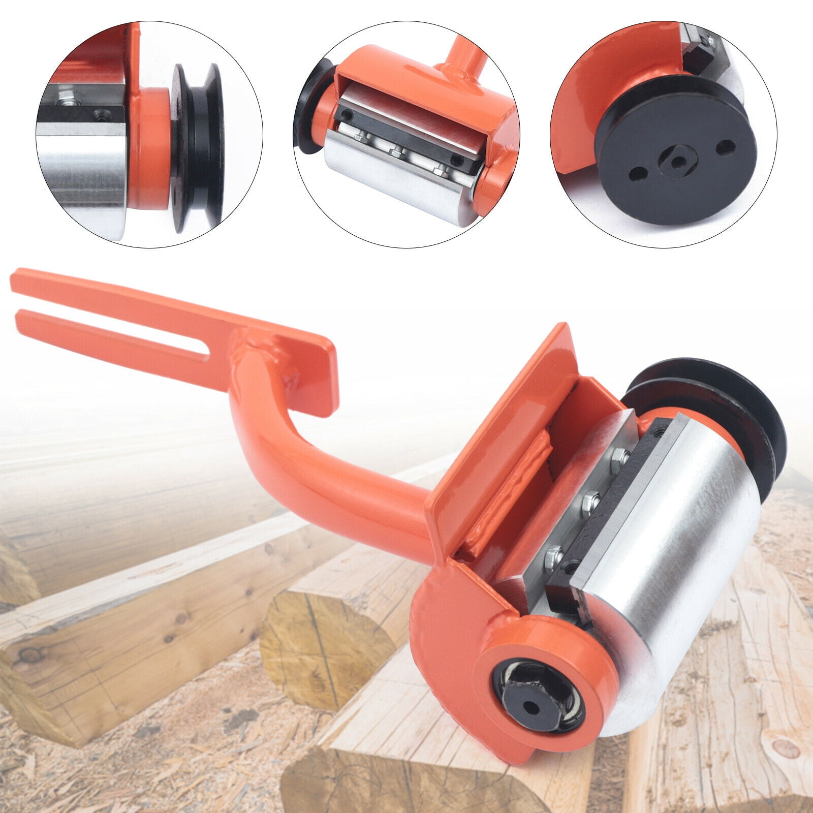 MONIPA 5'' Chainsaw Debarking Attachment Log Debarker Peeler Wood ...