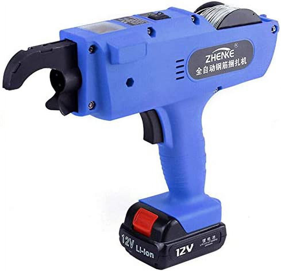 MONIPA Blue Rebar Tying Machine 8-34mm Automatic Handheld Rebar Tier ...