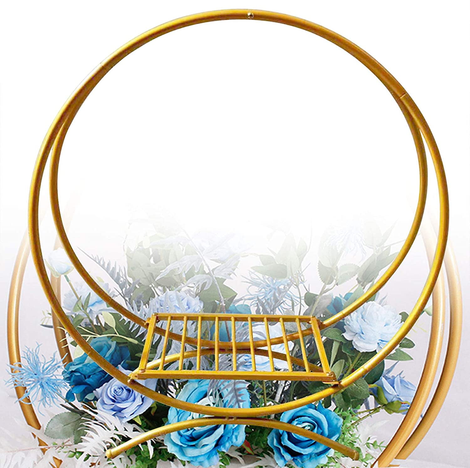 MONIPA Circular Wedding Cake Stand w/ Bases Round Stand Photo Booth ...