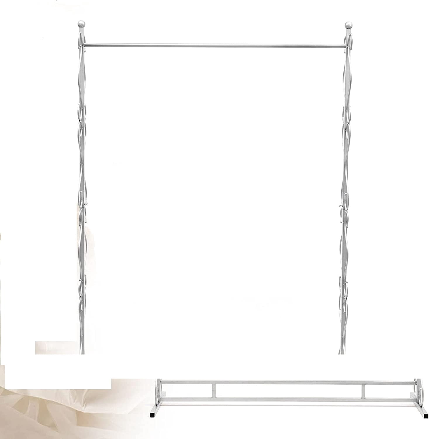 MONIPA Clothes Rack Display Stands Metal Cloth Hanger Freestanding ...