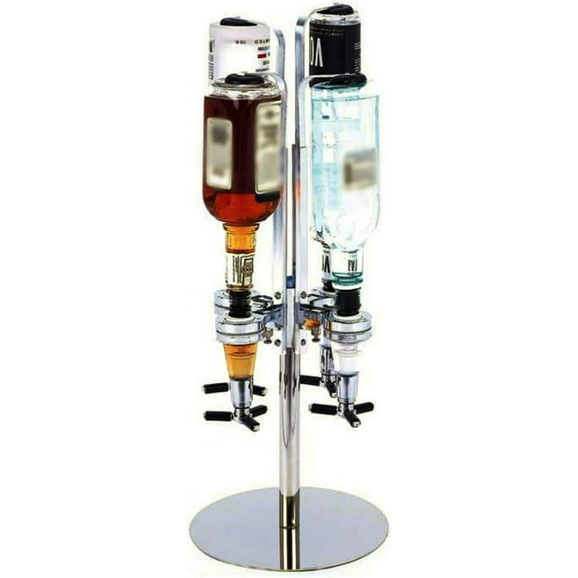 MONIPA Liquor Holder Alcohol Dispenser Station Portable Beverage Wine ...