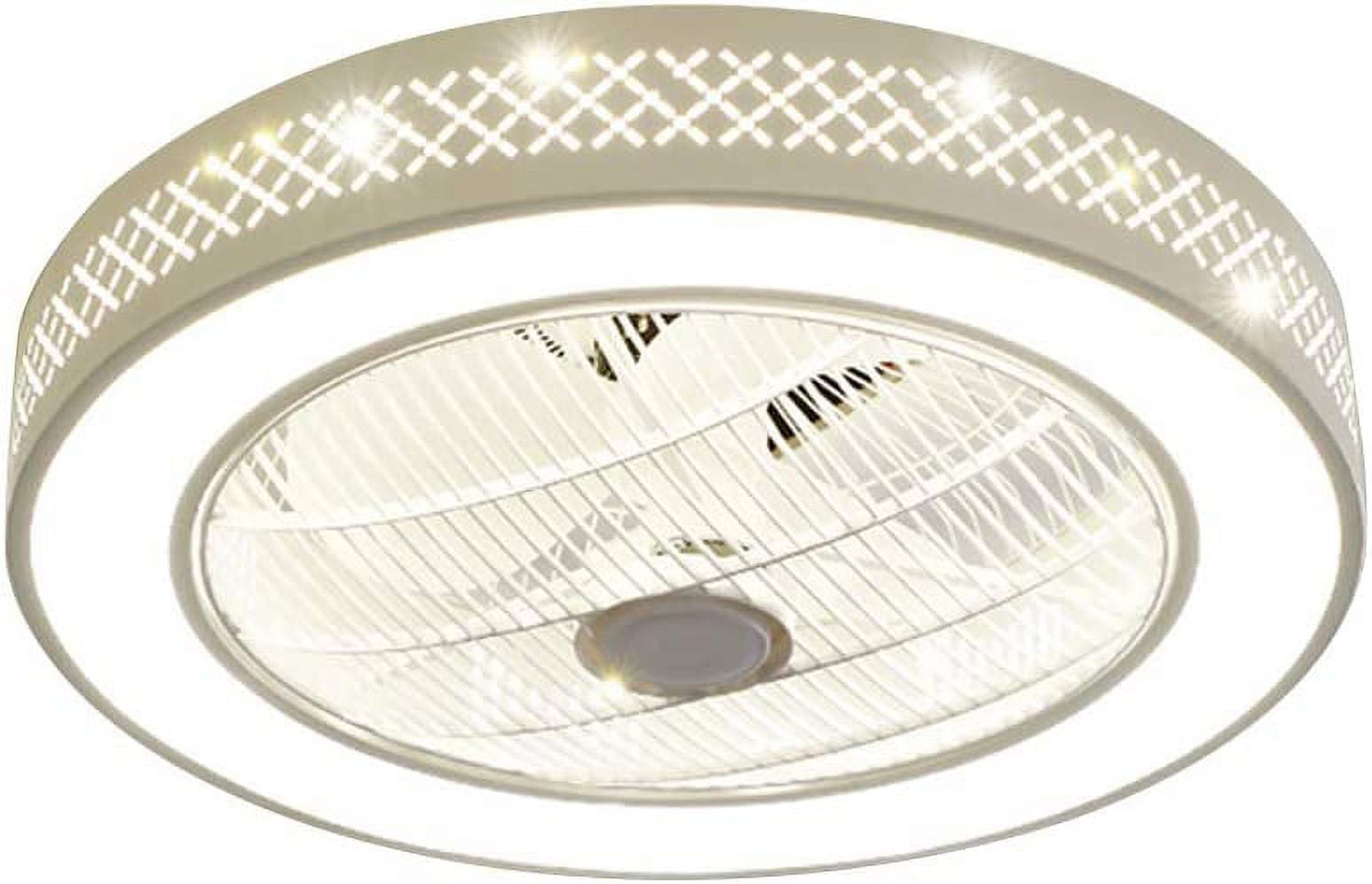 MONIPA Modern 22” Ceiling Fan with Light and Remote Control Creative ...