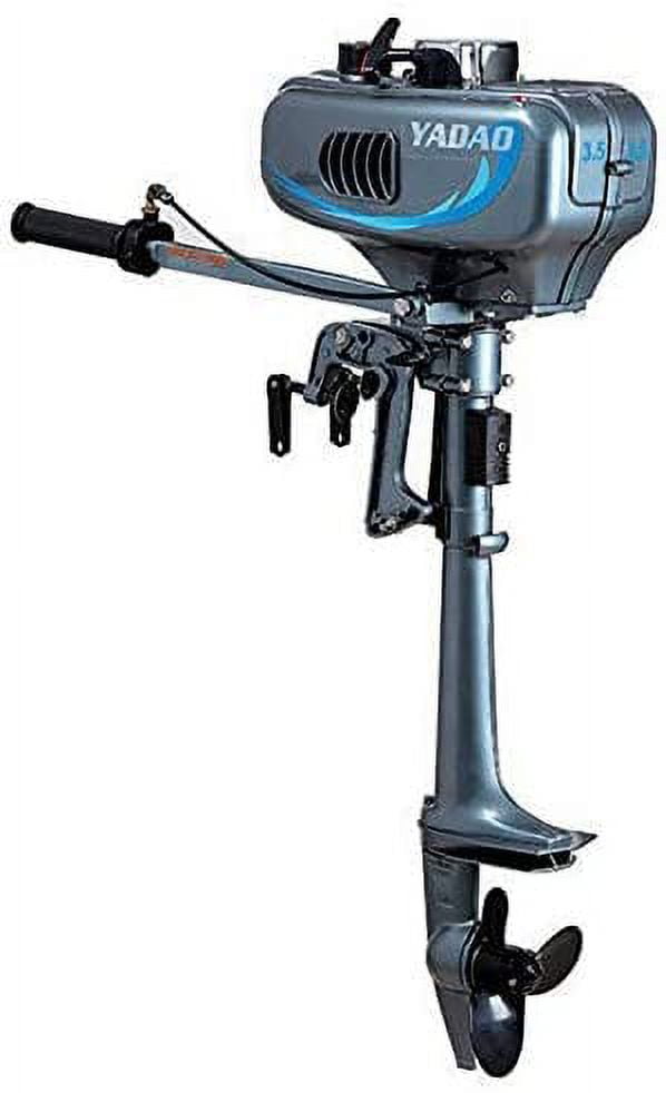 MONIPA Petrol Fishing Boat Engine Water Cooling CDI System 2Stroke 3.5HP Outboard Motor Engine ...