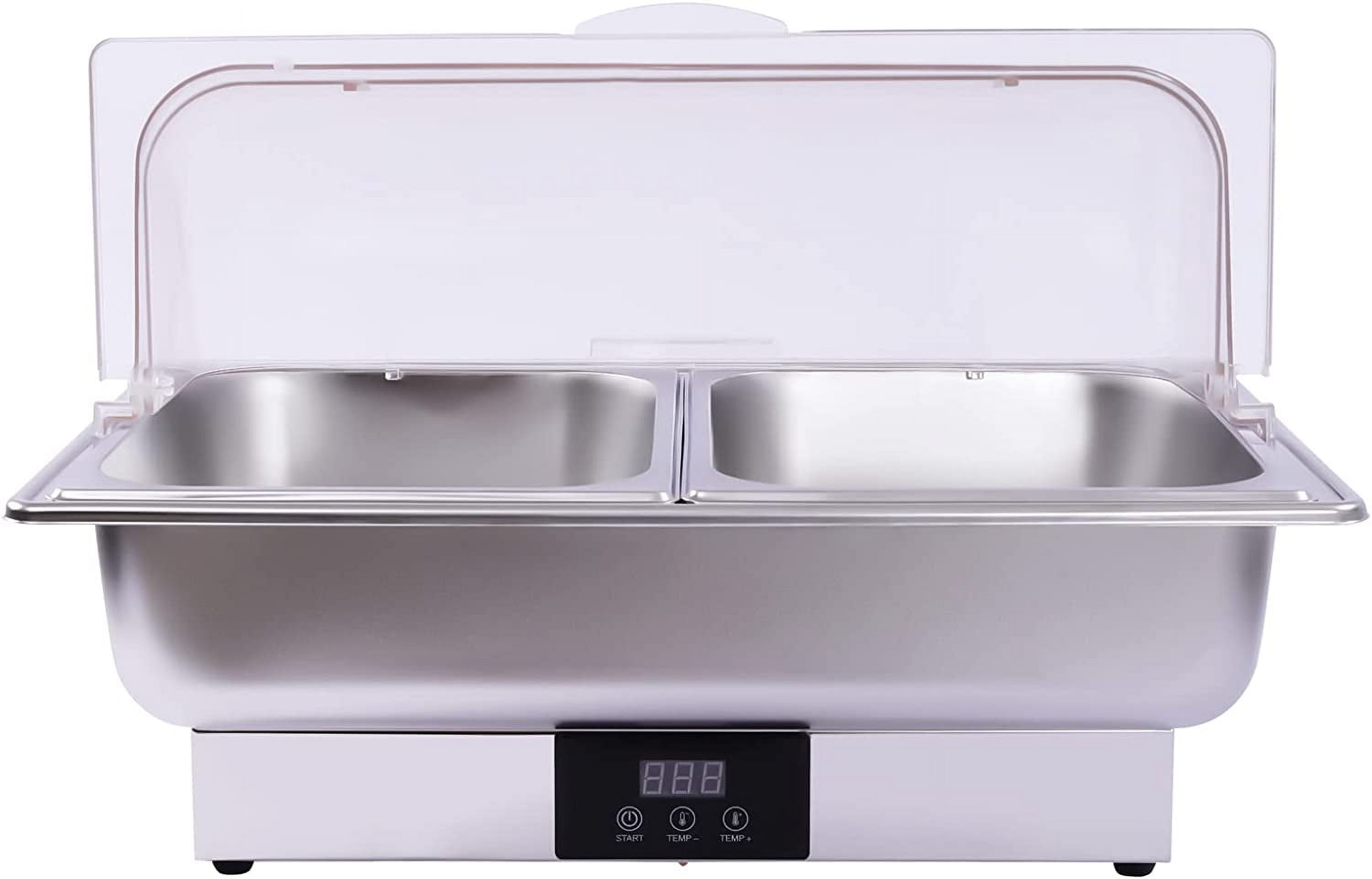 MONIPA Stainless Steel Food Warmer Buffet Server Electric Chafing Dish ...