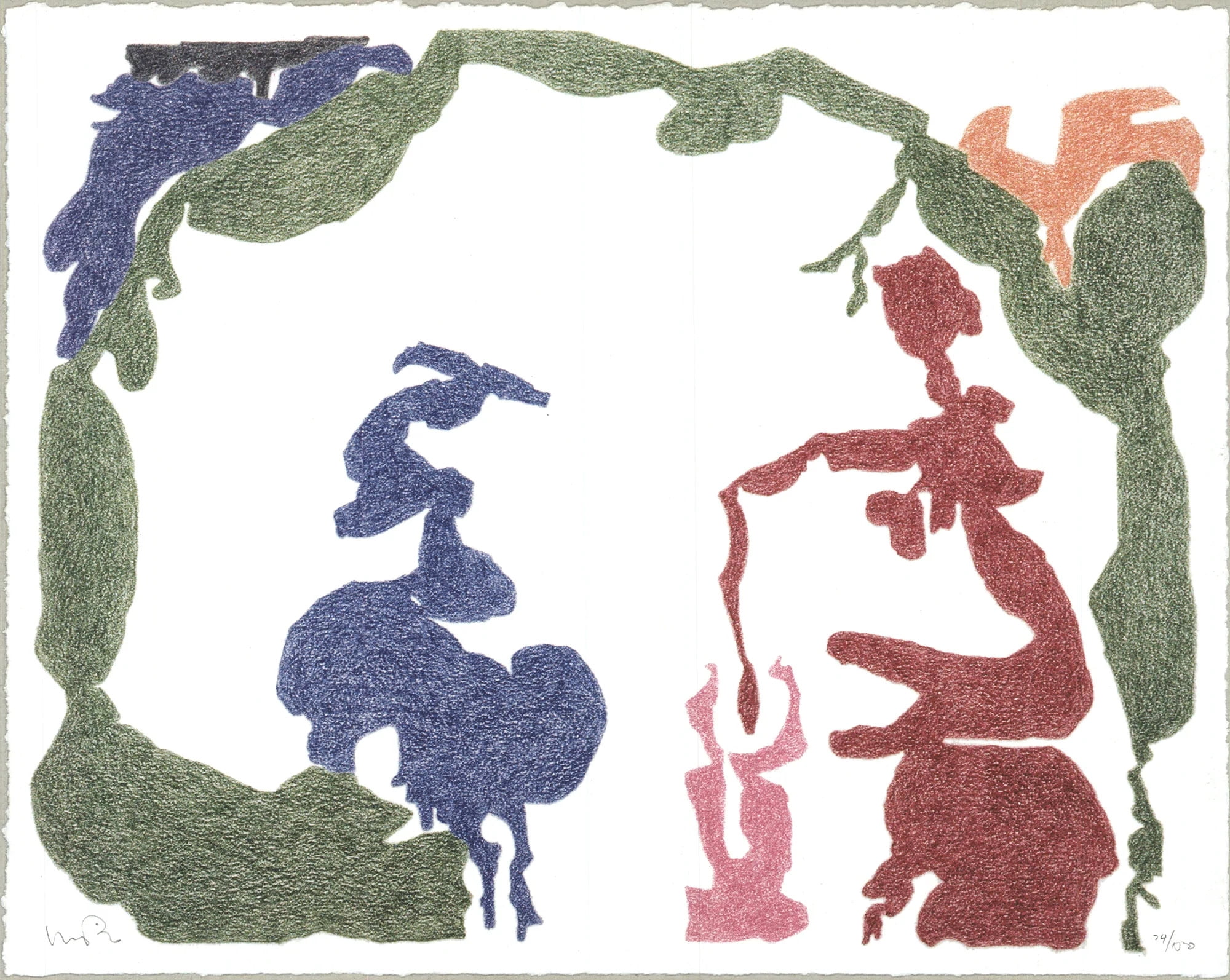 MONIQUE PRIETO Texture Shaping, 2002 - Signed - Walmart.com