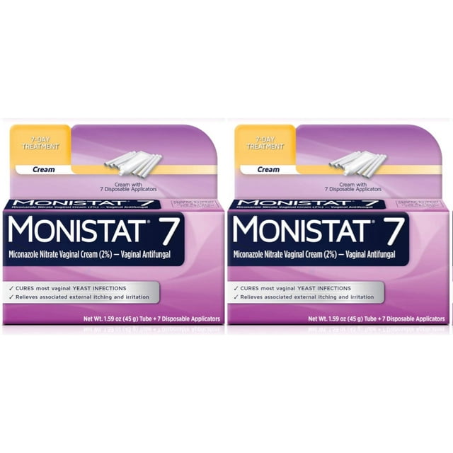 MONISTAT 7 Cream Disposable Applicators 7 Each (Pack of 2) - Walmart.com