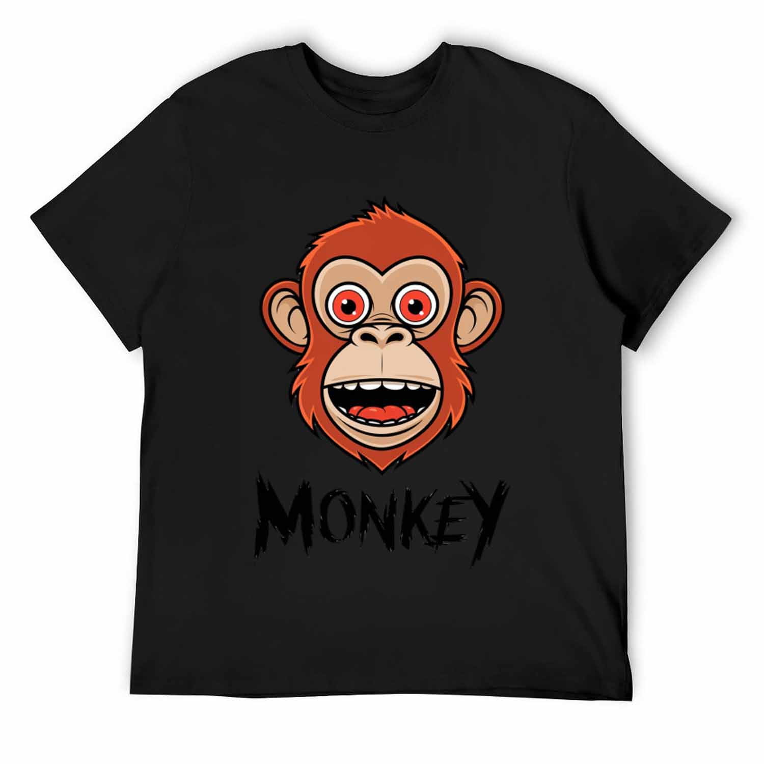MONKEY Red White Blue American Flag T-Shirt - Walmart.com