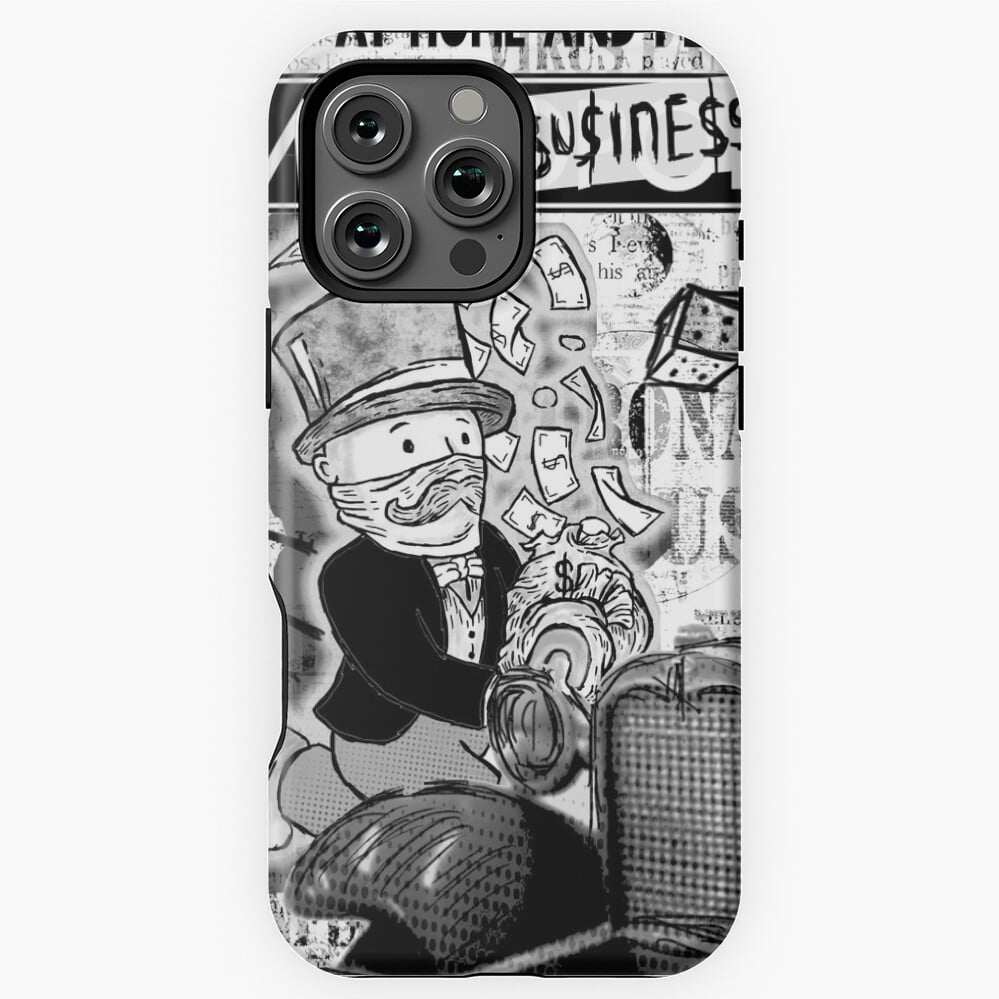 MONOPOLY Board Game Classic Vintage Phone Case for iPhone 16 15 14 13 ...