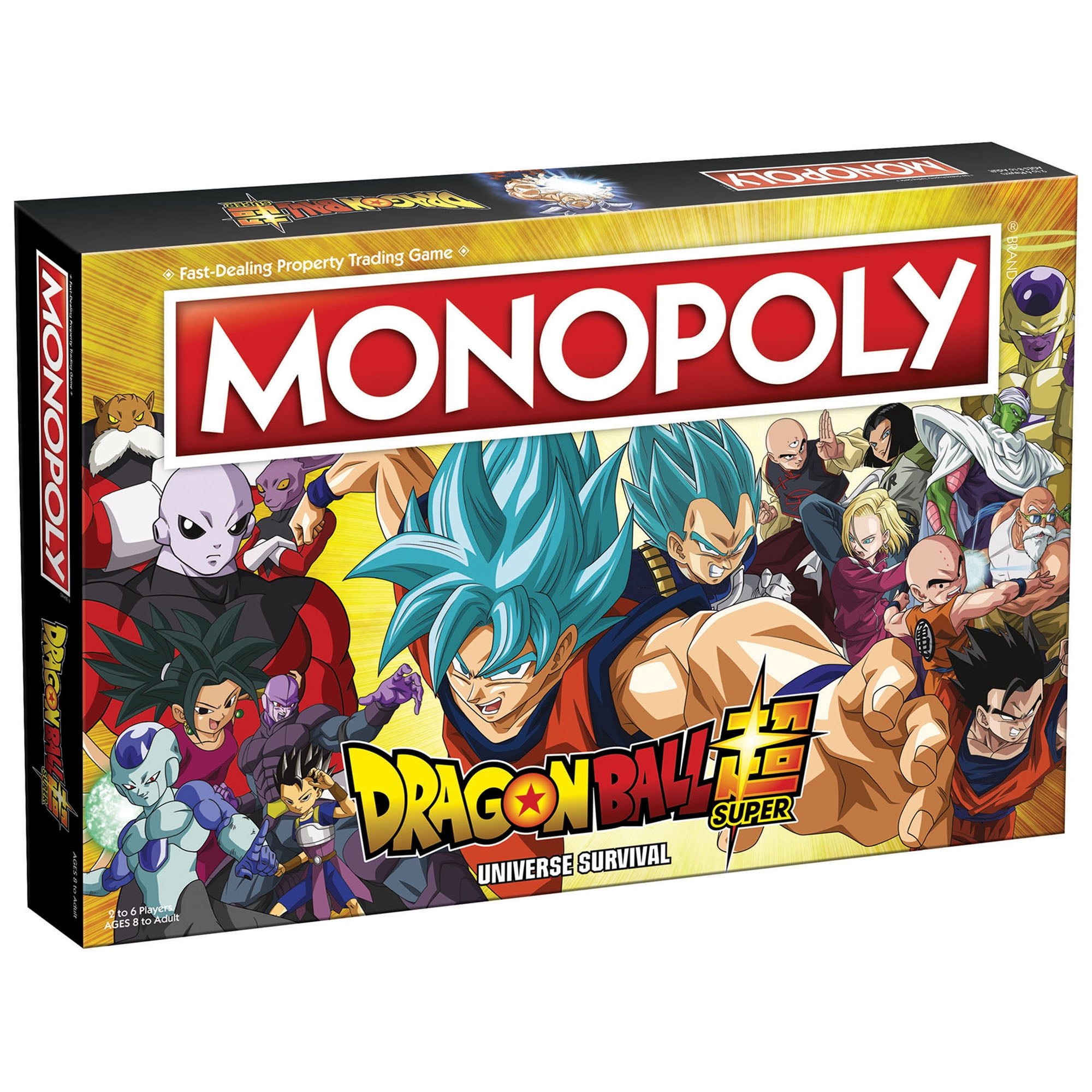 MONOPOLY: Dragon Ball Super Anime Edition Board Game - Walmart.com