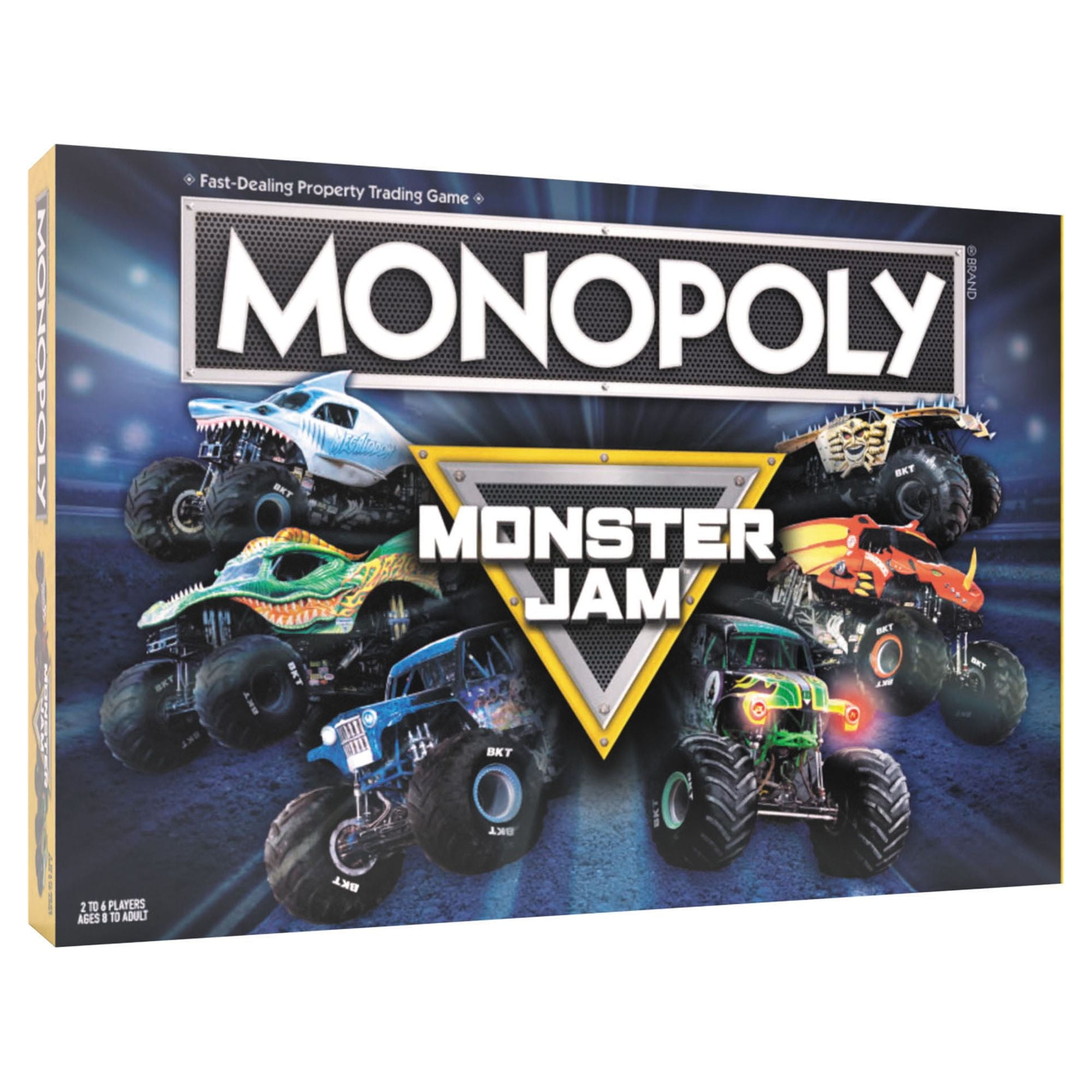 MONOPOLY: Monster Jam Board Game | Buy, Sell, Trade Iconic Monster ...