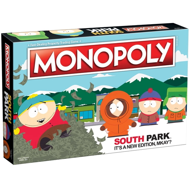 MONOPOLY® Game: South Park Collector's Edition Featuring Characters and ...