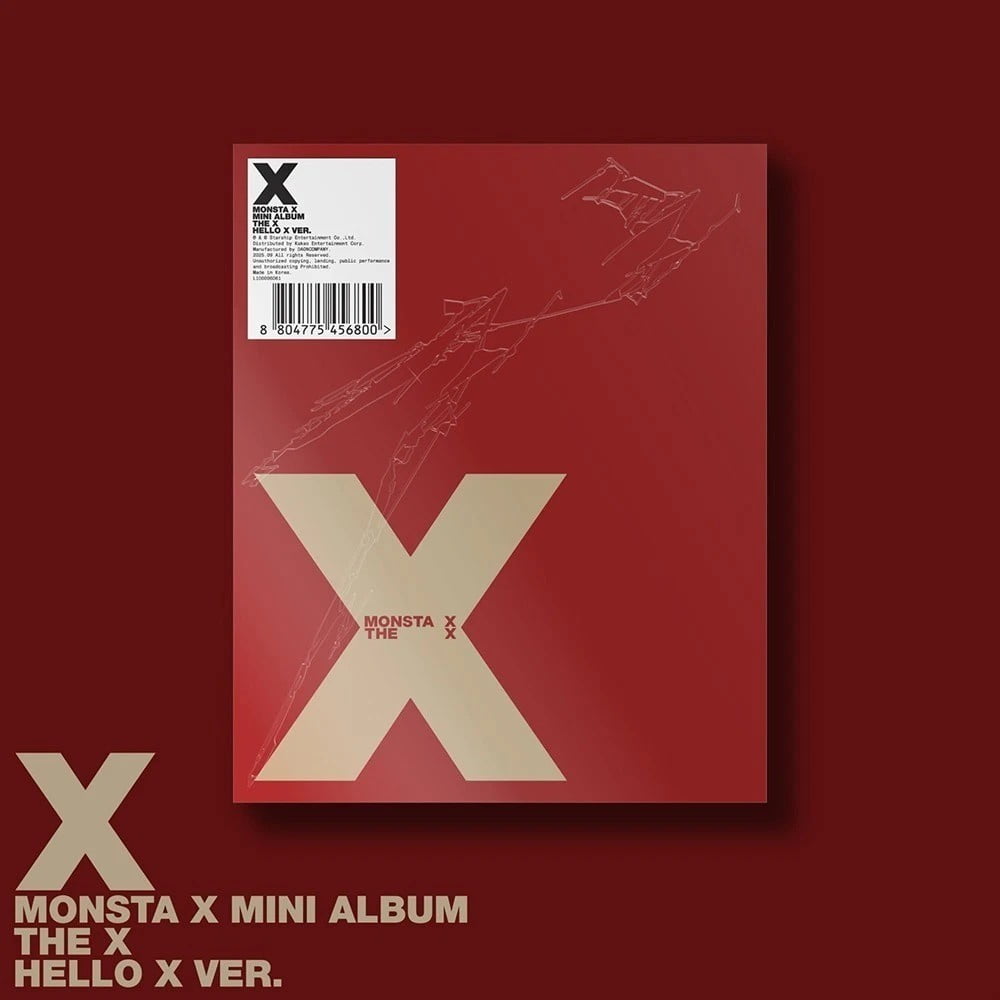 MONSTA X - [THE X] 13th Mini Album HELLO X Version - Walmart.com