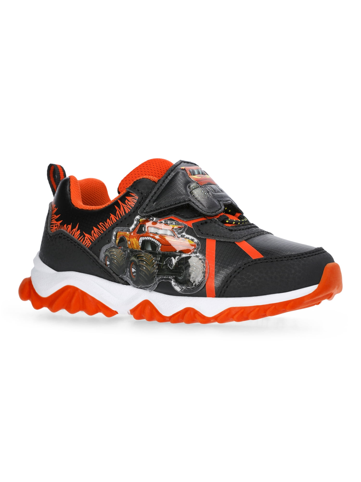 Monster Jam Toddler Boys Athletic Sneakers - Walmart.com
