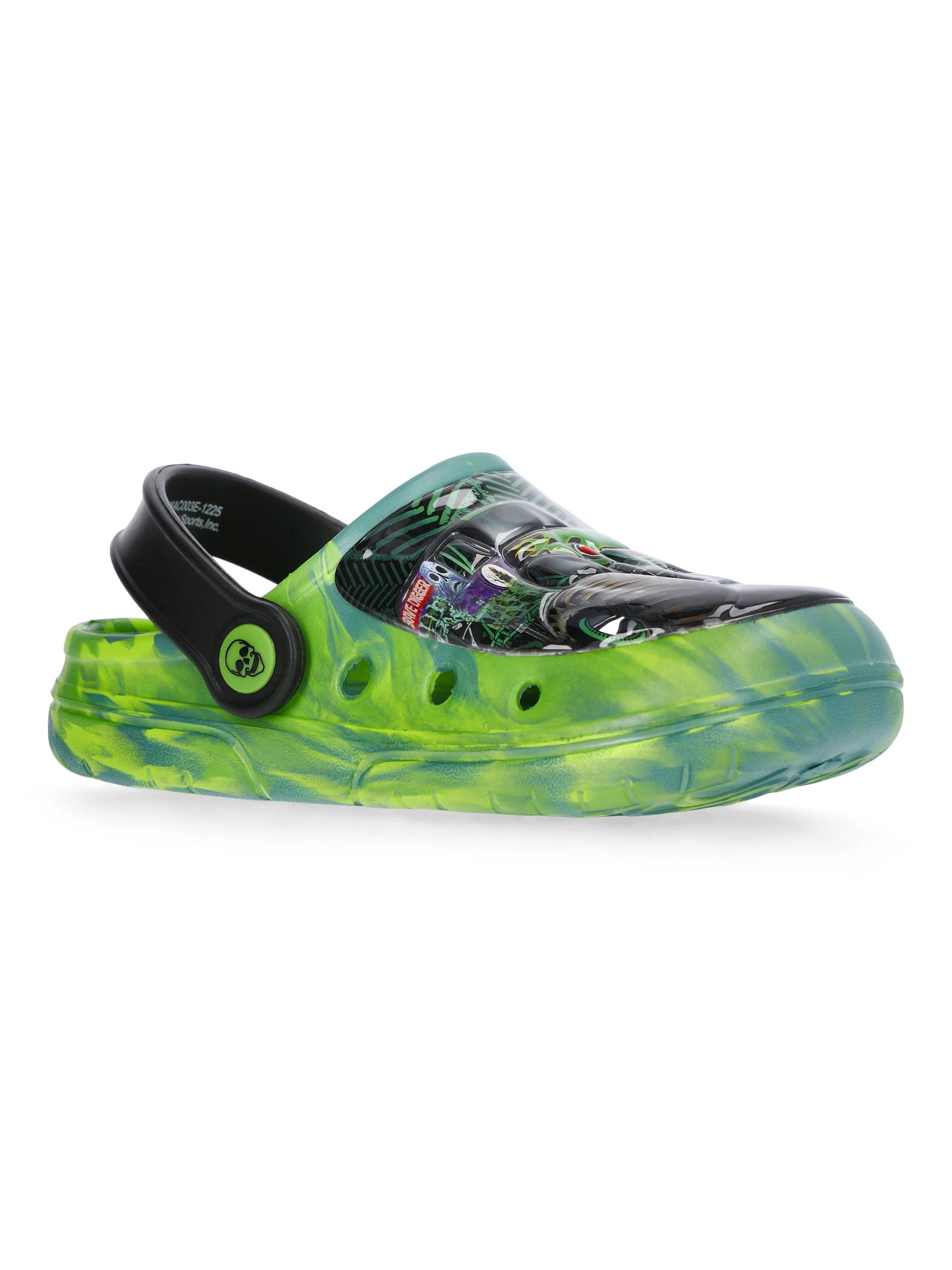 Monster Jam Grave Digger Toddler Boys Clogs - Walmart.com